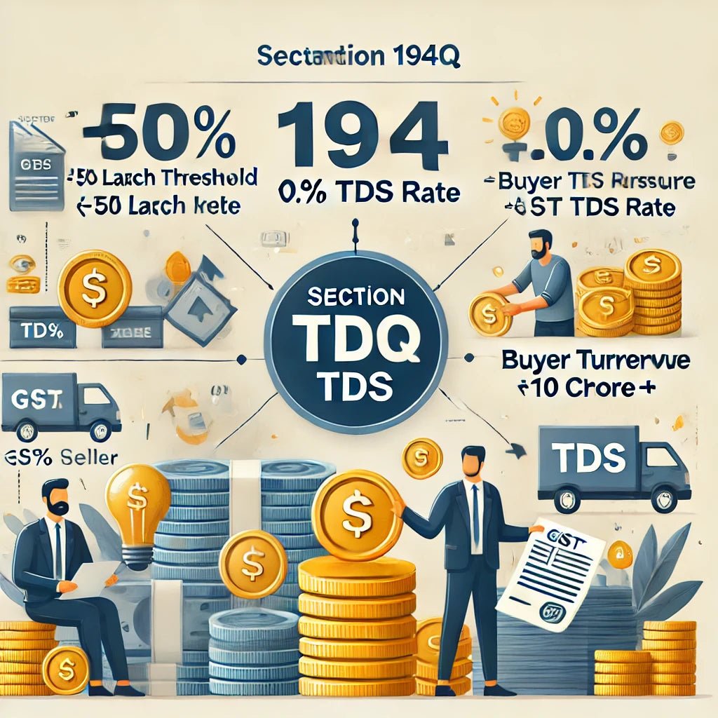 Section 194Q of the Income Tax Act: Applicability, TDS Rate, Turnover