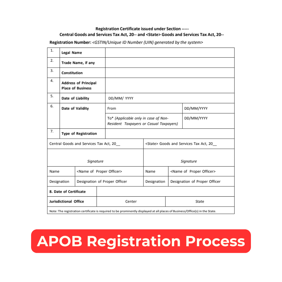 Step by Step Guide to APOB Registration for Ecommerce sellers