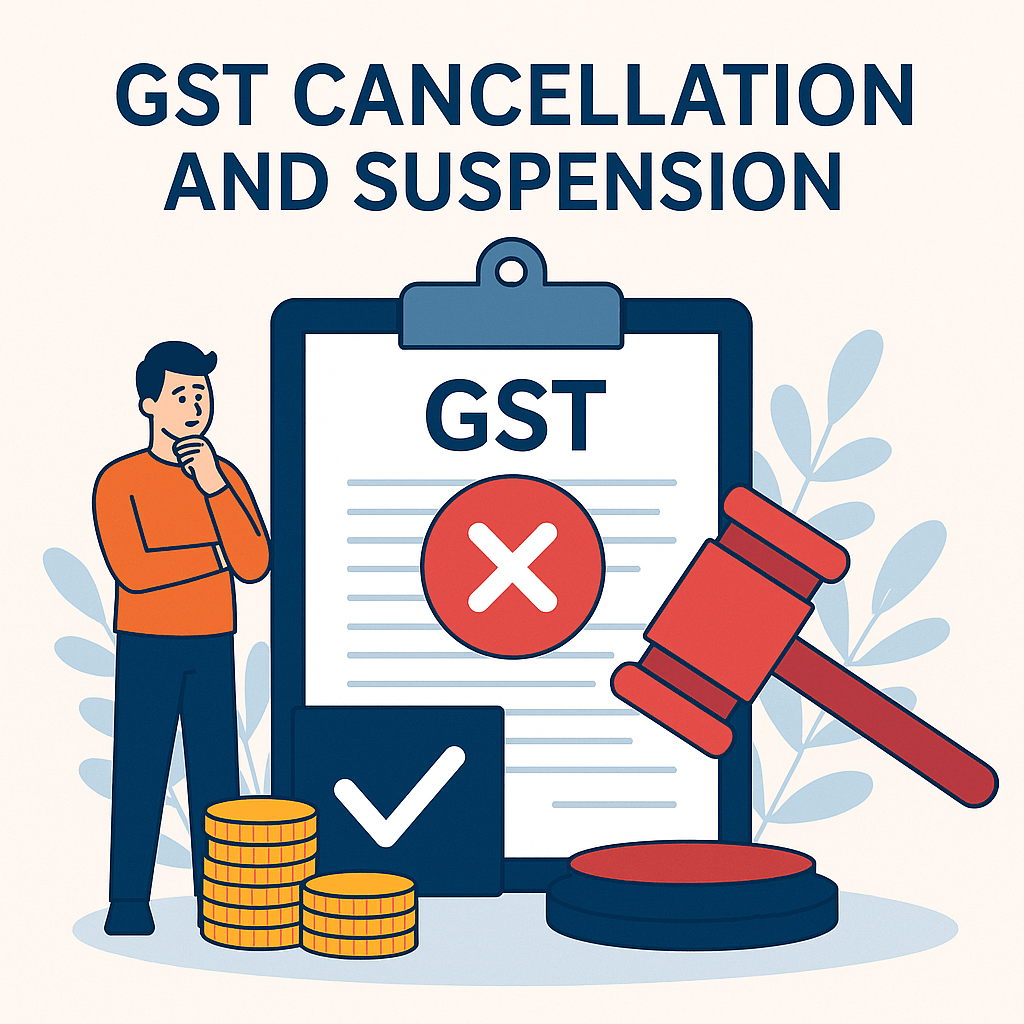 GST Cancellation and Suspension Orders: The Legal Process and How to H