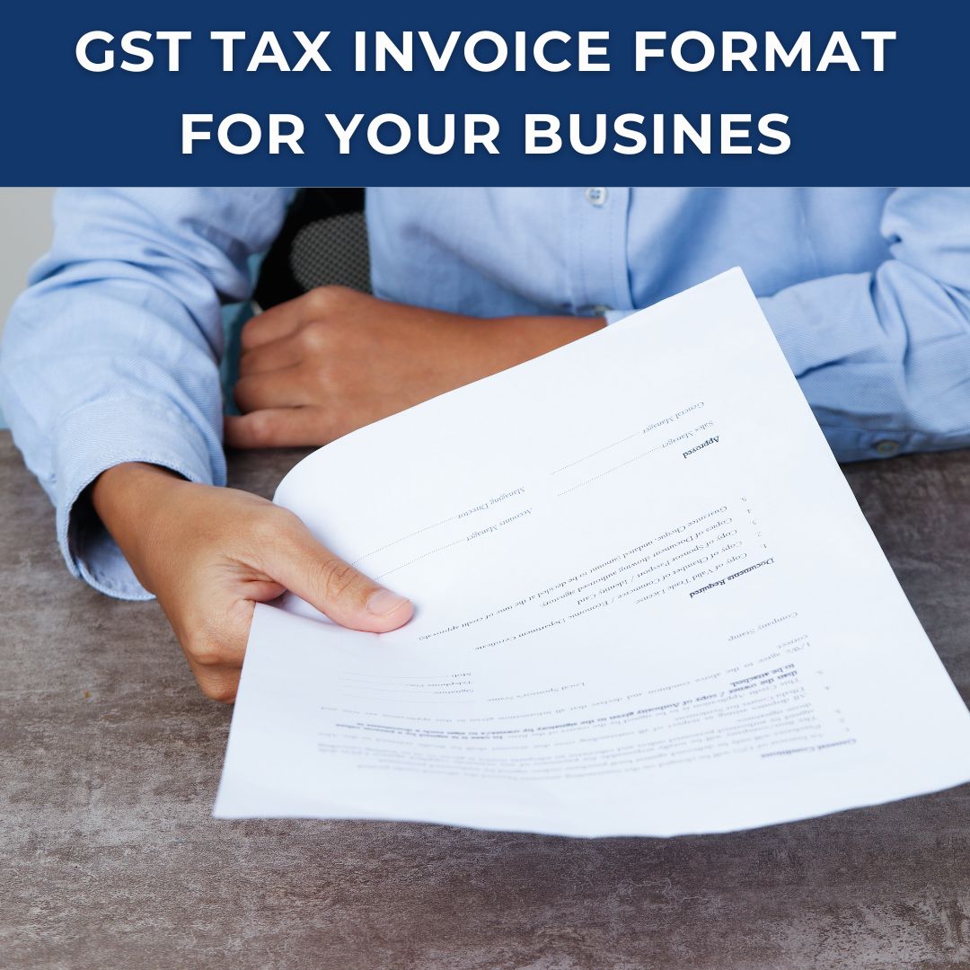 GST Tax Invoice Format for Your Business – theGSTco - India