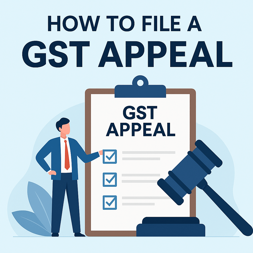 How to Appeal Against a GST Order: Step-by-Step Guide