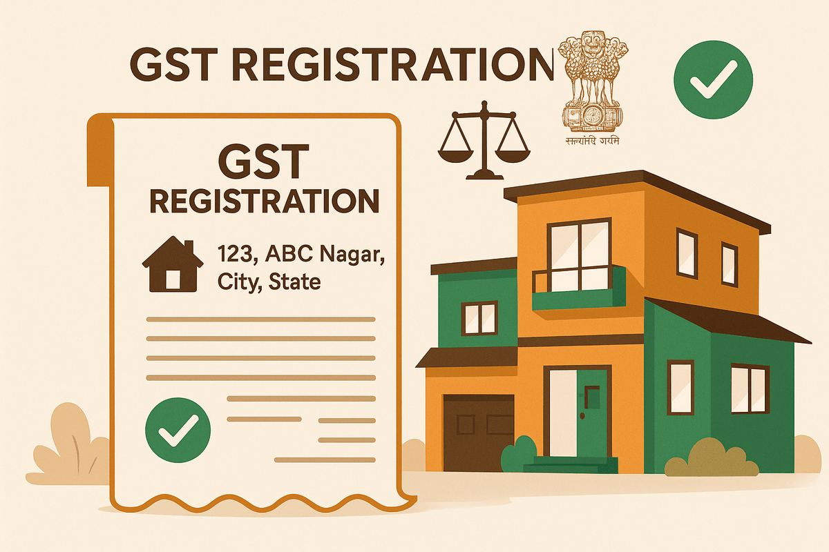 GST Registration on Home Address: Is It Legal?