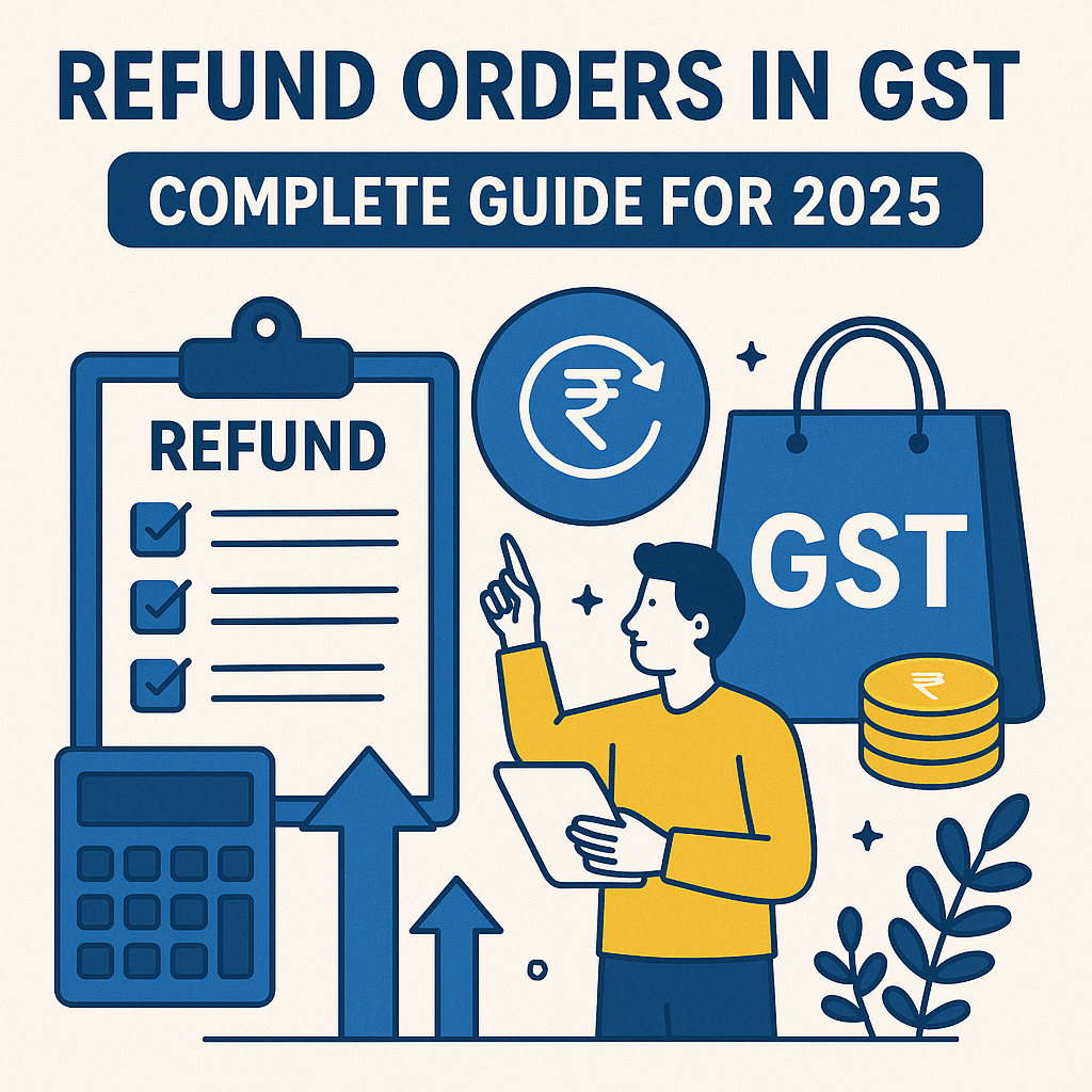Refund Orders in GST: Complete Guide for 2025