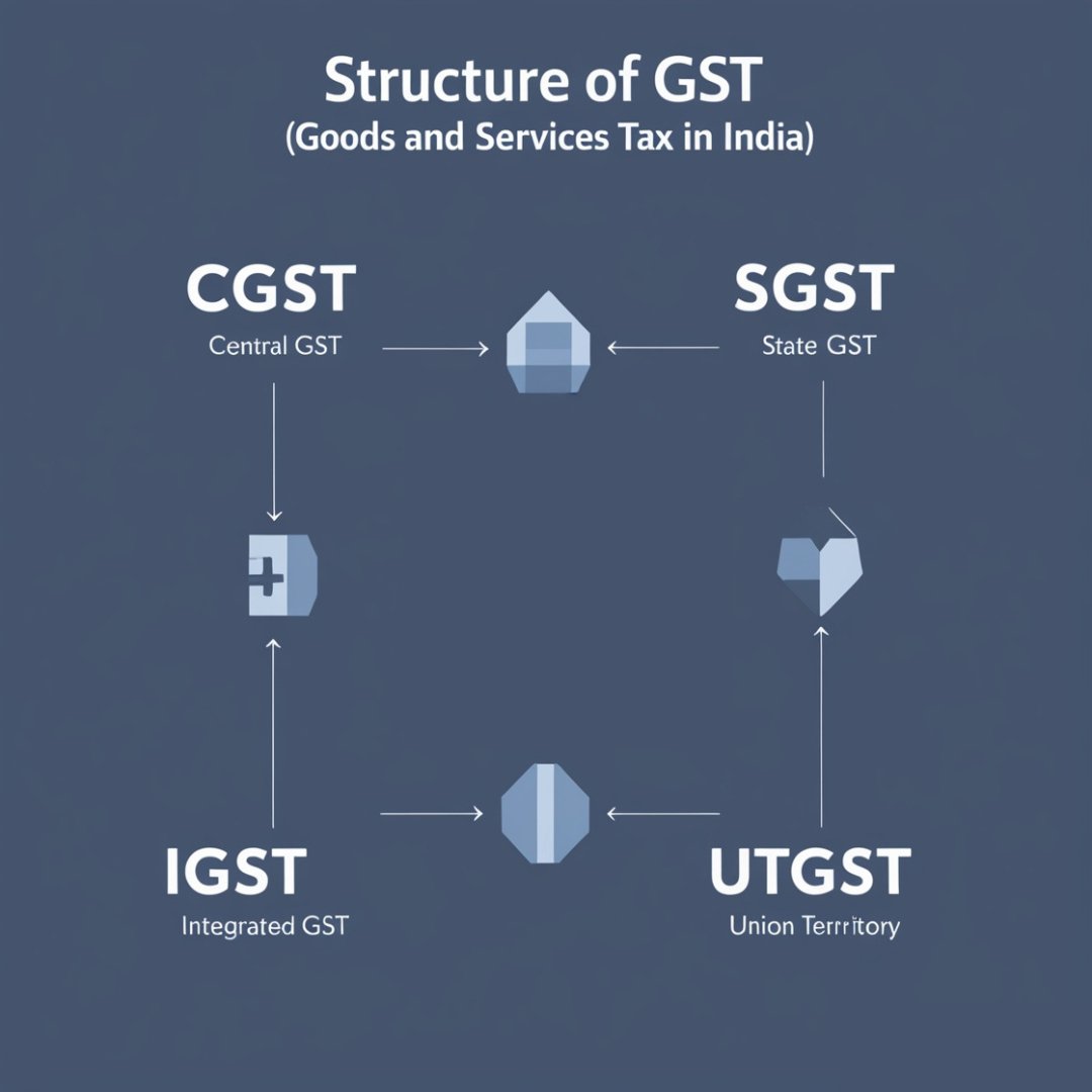 Structure of GST in India