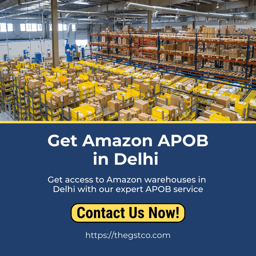 Amazon APOB in Delhi - Access Amazon FCs (DEX3, PNQ2, DEX8)