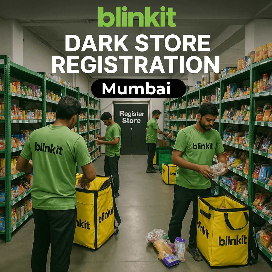 Blinkit Dark Store Registration in Mumbai - theGSTco - India